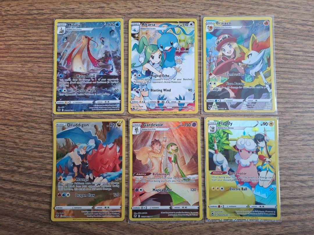 Silver Tempest TG Trainer Gallery Ultra Rare Pokemon Cards, Hobbies ...