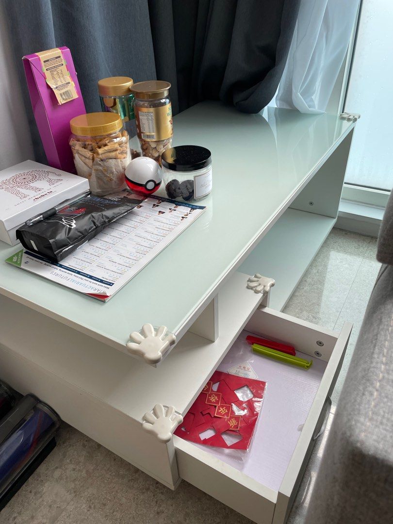 Simple coffee table with drawer, Furniture & Home Living, Furniture ...