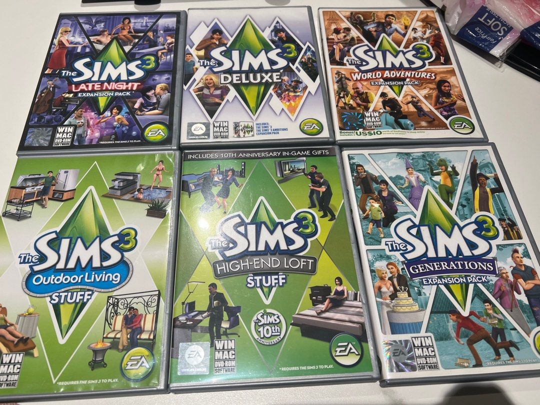 Sims 3 Expansion Packs, Video Gaming, Video Games, Others on Carousell