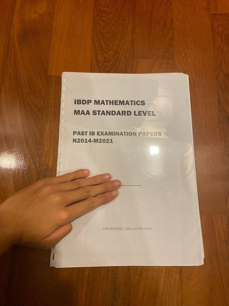 sl math 2018-2021 ib past year papers, Hobbies & Toys, Stationery ...