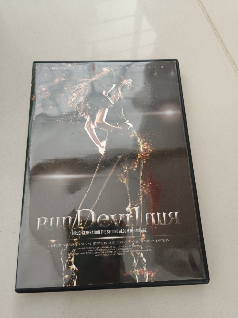 SNSD RUN DEVIL RUN ALBUM, Hobbies & Toys, Music & Media, CDs & DVDs on ...