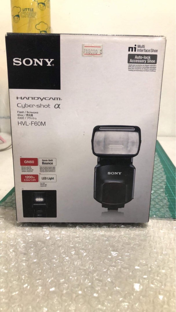 Sony Flash HVL-F60M, Photography, Photography Accessories, Flashes on Carousell