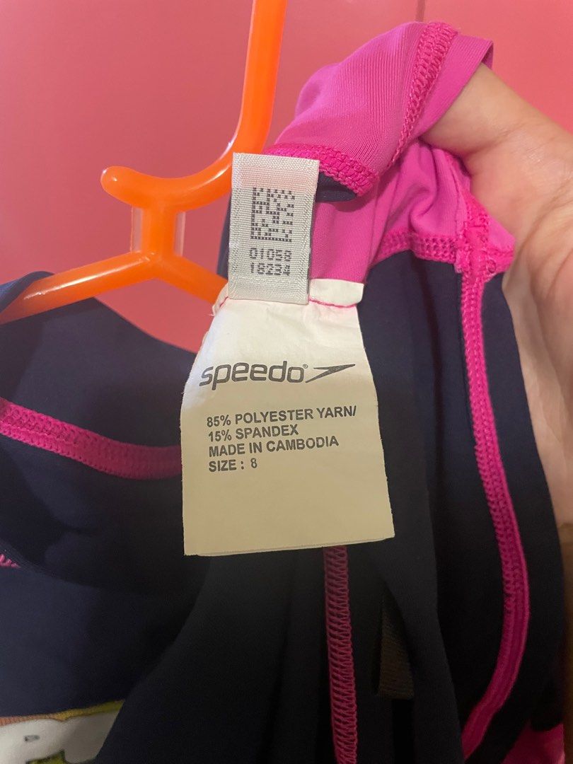 Speedo Rash Guard for Kids, Women's Fashion, Swimwear, Rash guard on ...