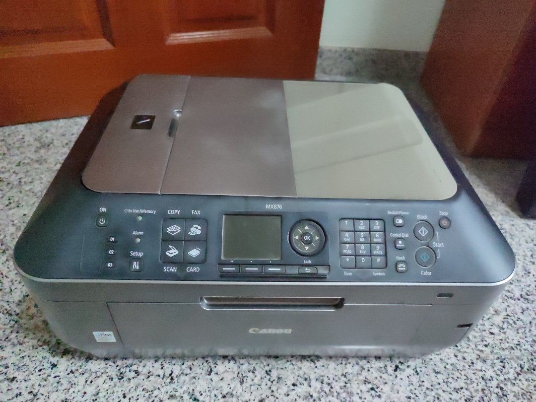 (Spoilt) Canon Printer MX876, Computers & Tech, Printers, Scanners ...