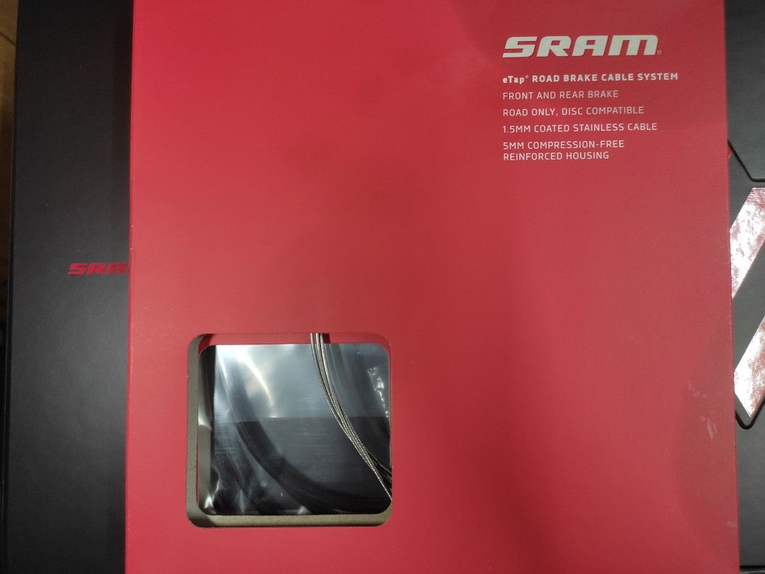 SRAM eTap Road Brake Cable System (rim brake cable), Sports Equipment ...