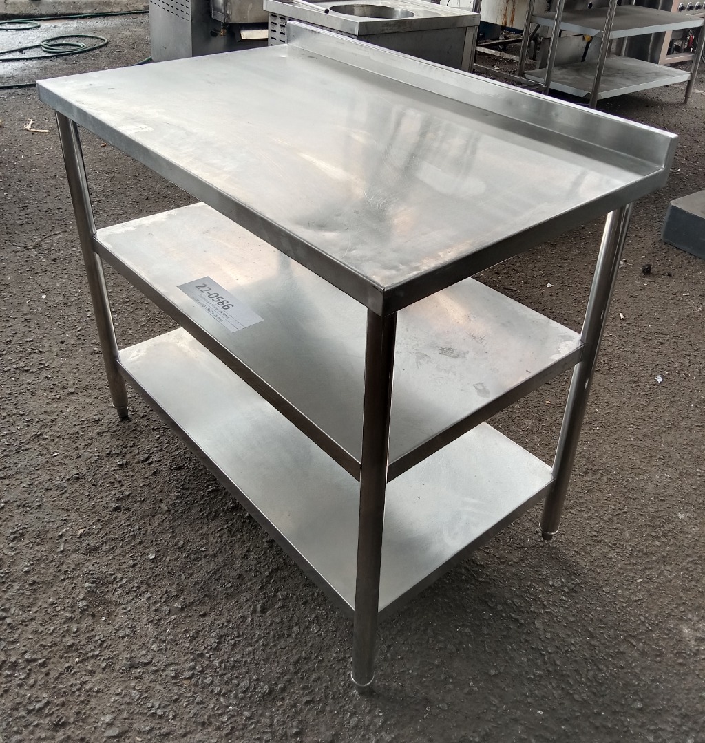 Stainless 3 tier work table, Furniture & Home Living, Kitchenware ...