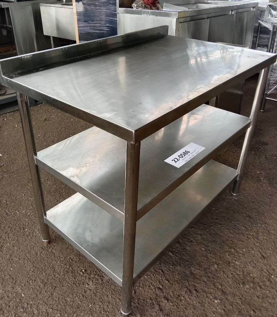 Stainless 3 tier work table, Furniture & Home Living, Kitchenware ...