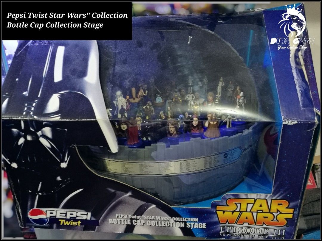 Star Wars Collections, Pepsi Twist Bottle Cap Collection Stage, Hobbies ...