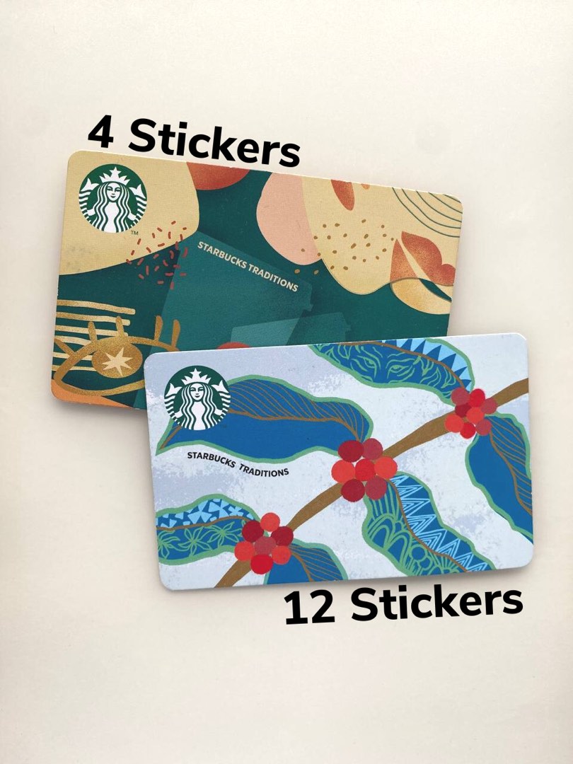 Starbucks Stickers (16 stickers), Hobbies & Toys, Stationary & Craft ...
