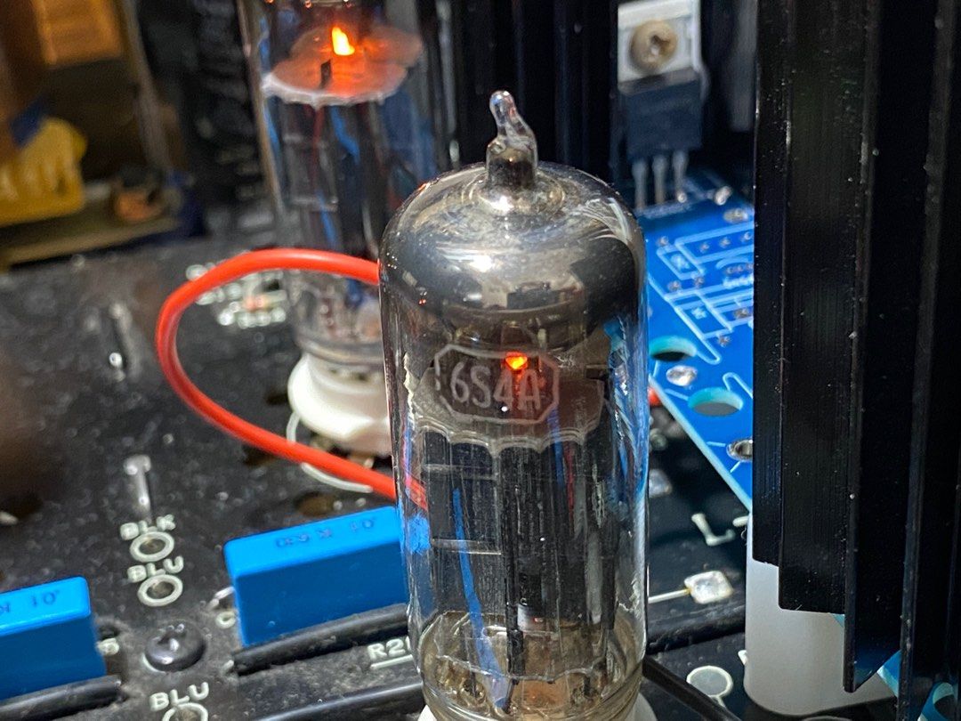 Stax SRM-007t tube amplifier with 6S4A and CCS mod, Audio, Other Audio ...