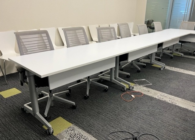 Steelcase Folding Table 150 x 75 cm, Furniture & Home Living, Furniture ...