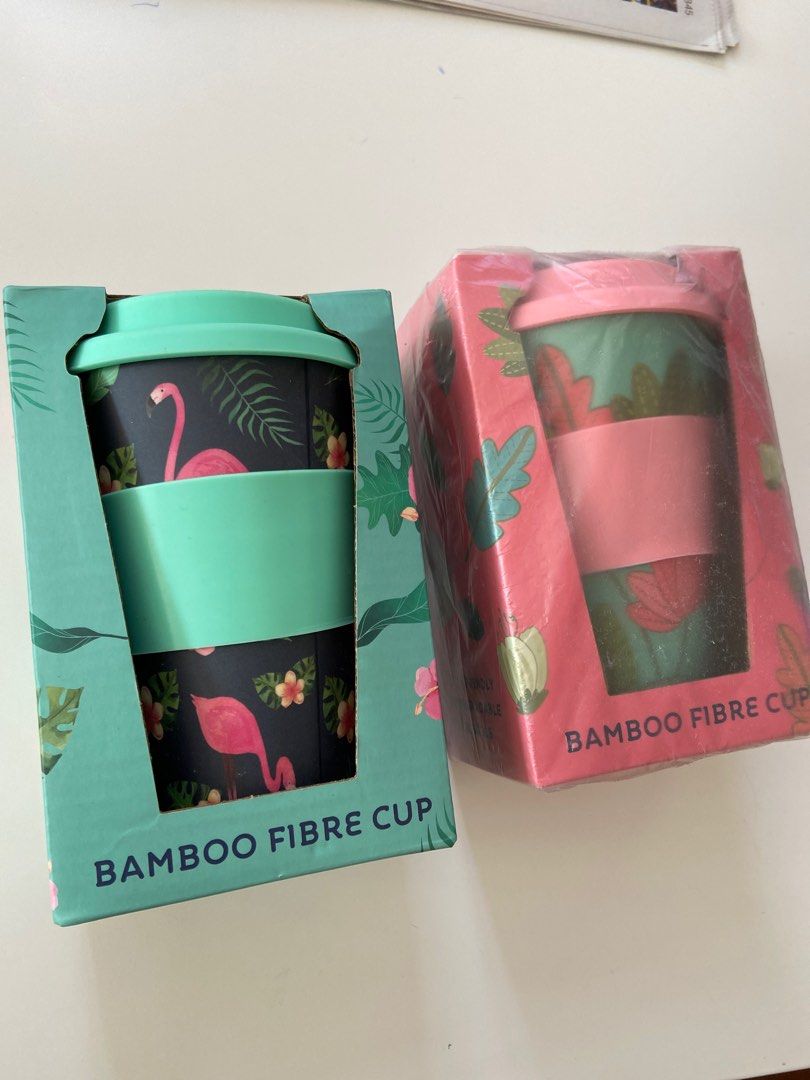 Super coffee Bamboo fibre cup, Furniture & Home Living, Kitchenware ...