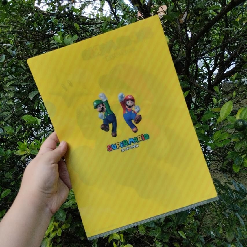 Super Mario Plastic Folder, Hobbies & Toys, Stationary & Craft ...
