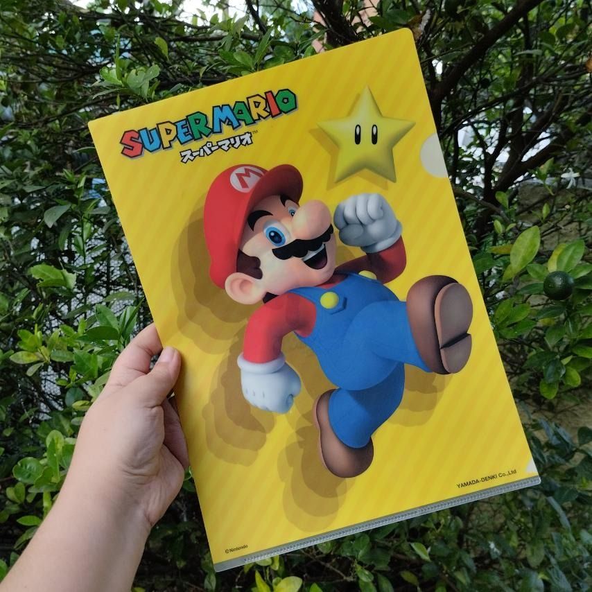 Super Mario Plastic Folder, Hobbies & Toys, Stationary & Craft ...