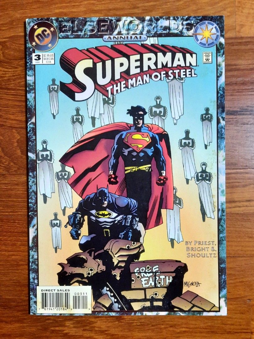 Superman : The Man Of Steel Annual Vol 1 #3 (1994), Hobbies & Toys ...