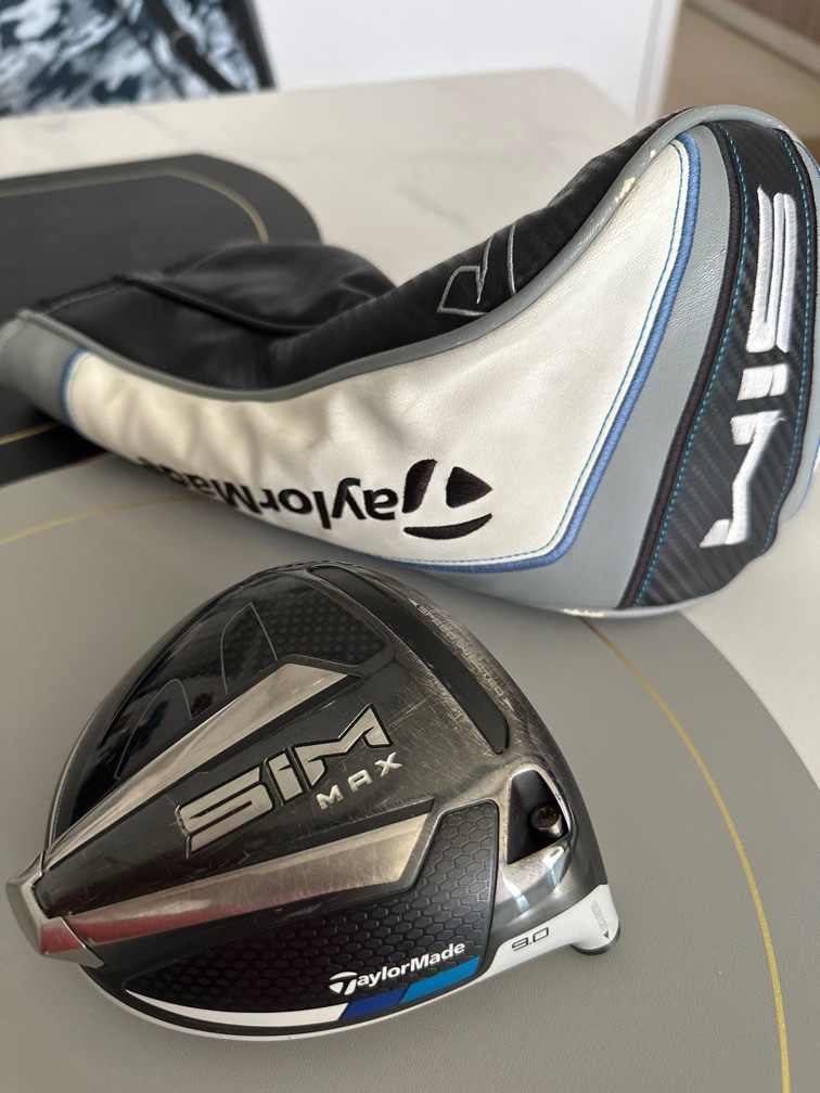Taylormade sim max driver head only, Sports Equipment, Sports & Games ...