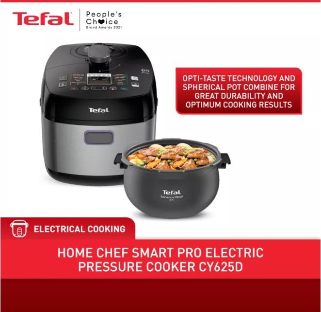 Tefal Home Chef Smart Pro Multicooker, TV & Home Appliances, Kitchen ...
