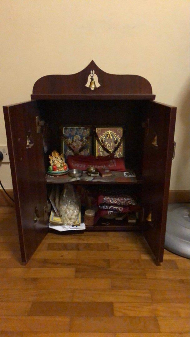 Temple ( Hindu Pooja Altar ), Furniture & Home Living, Furniture, Other ...