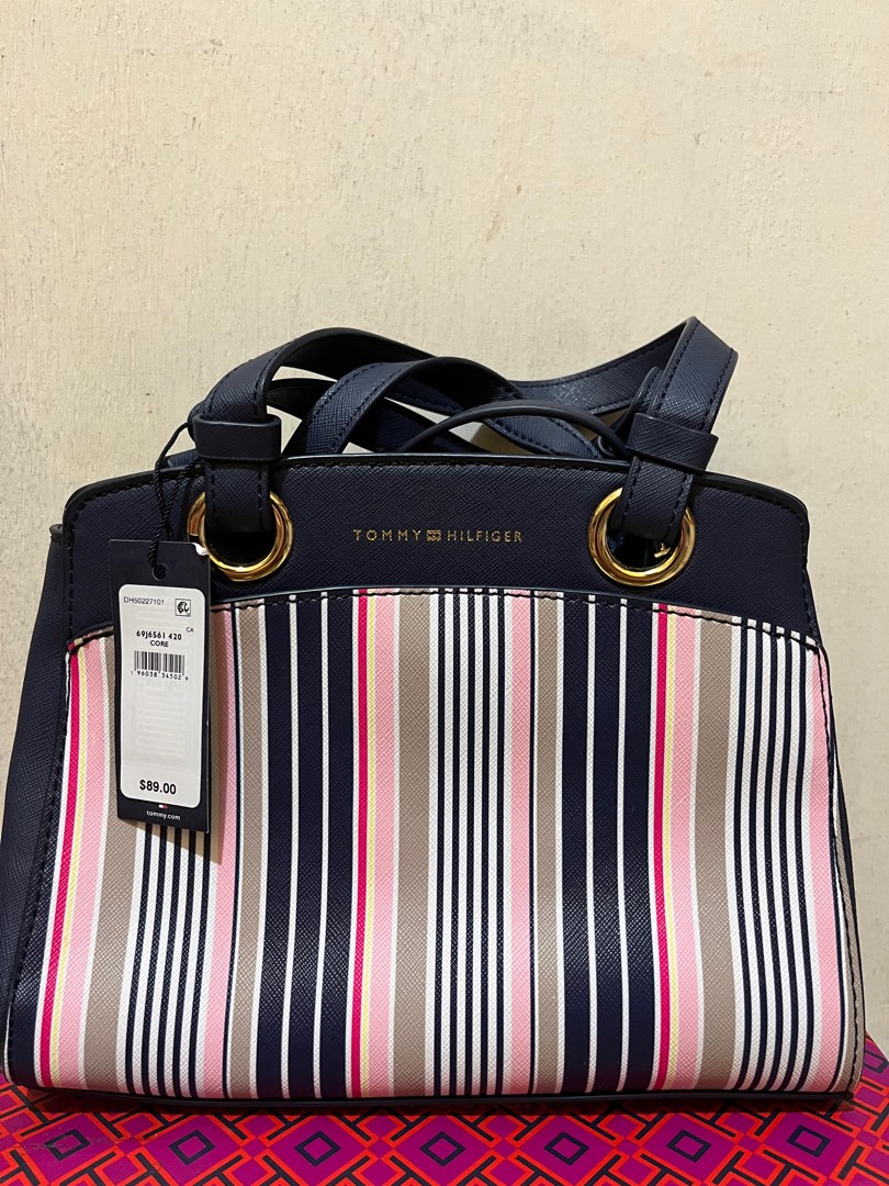 Th should bag with sling - stripes, Women's Fashion, Bags & Wallets ...