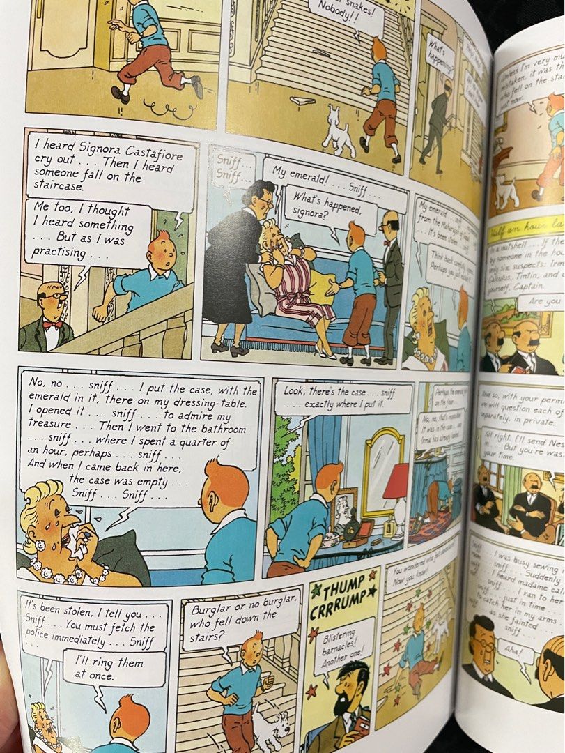 A4 size! The Adventures of Tintin 23 books complete set comics children ...