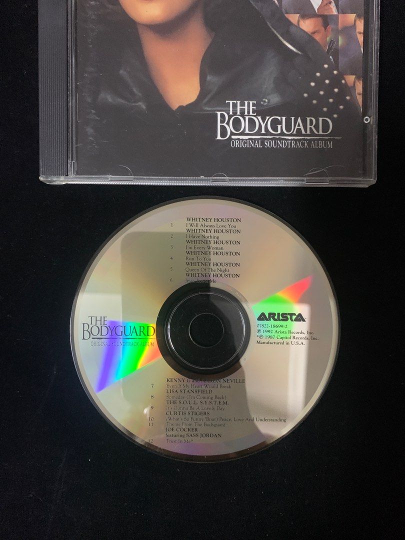 The Bodyguard - Original Soundtrack Album CD, Hobbies & Toys, Music ...