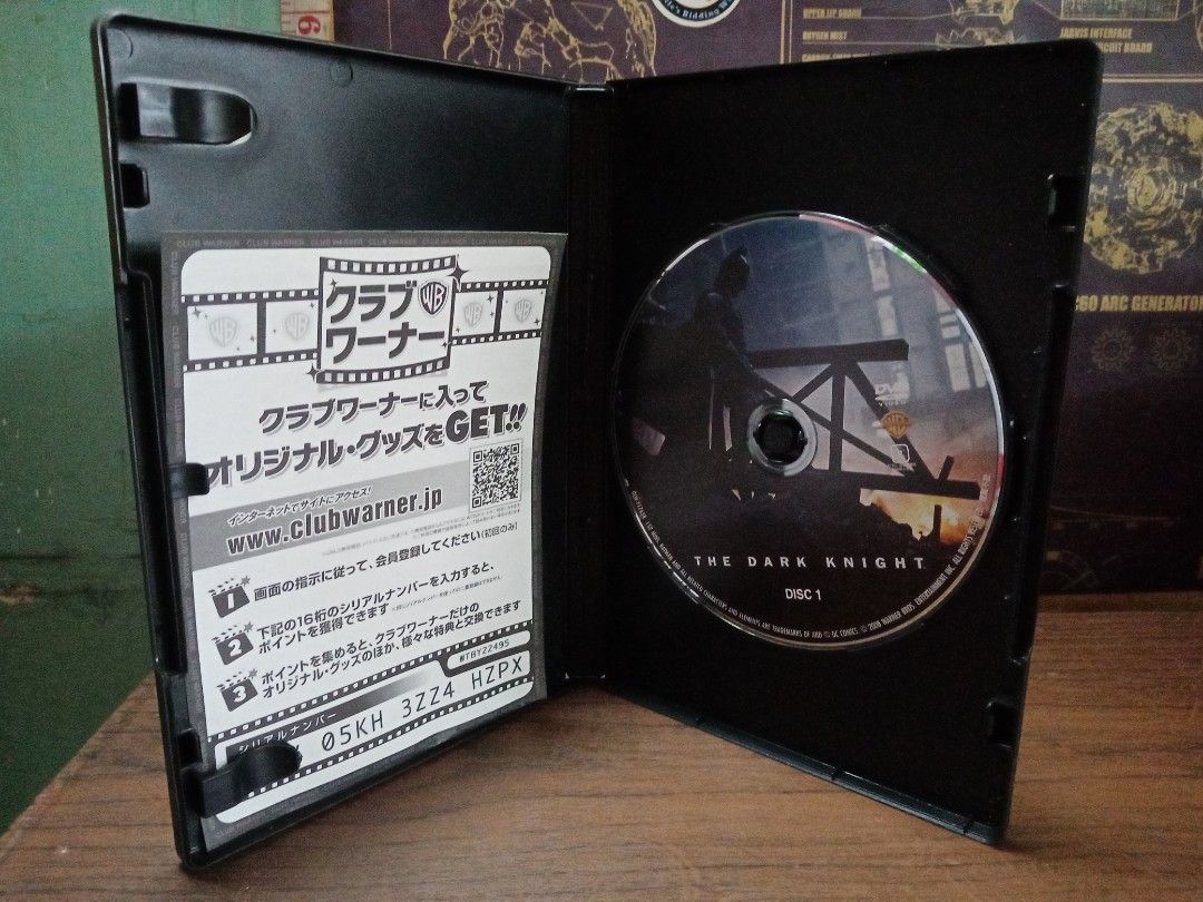 The Dark Knight DVD, Hobbies & Toys, Music & Media, CDs & DVDs on Carousell