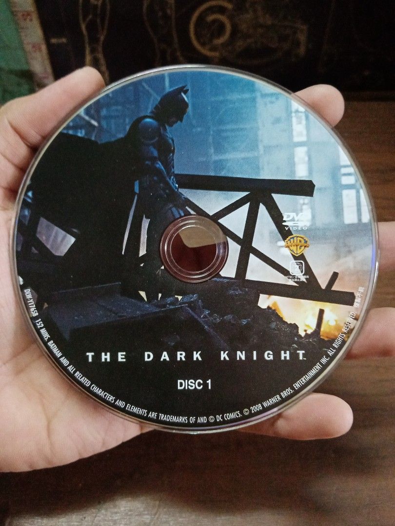 The Dark Knight DVD, Hobbies & Toys, Music & Media, CDs & DVDs on Carousell