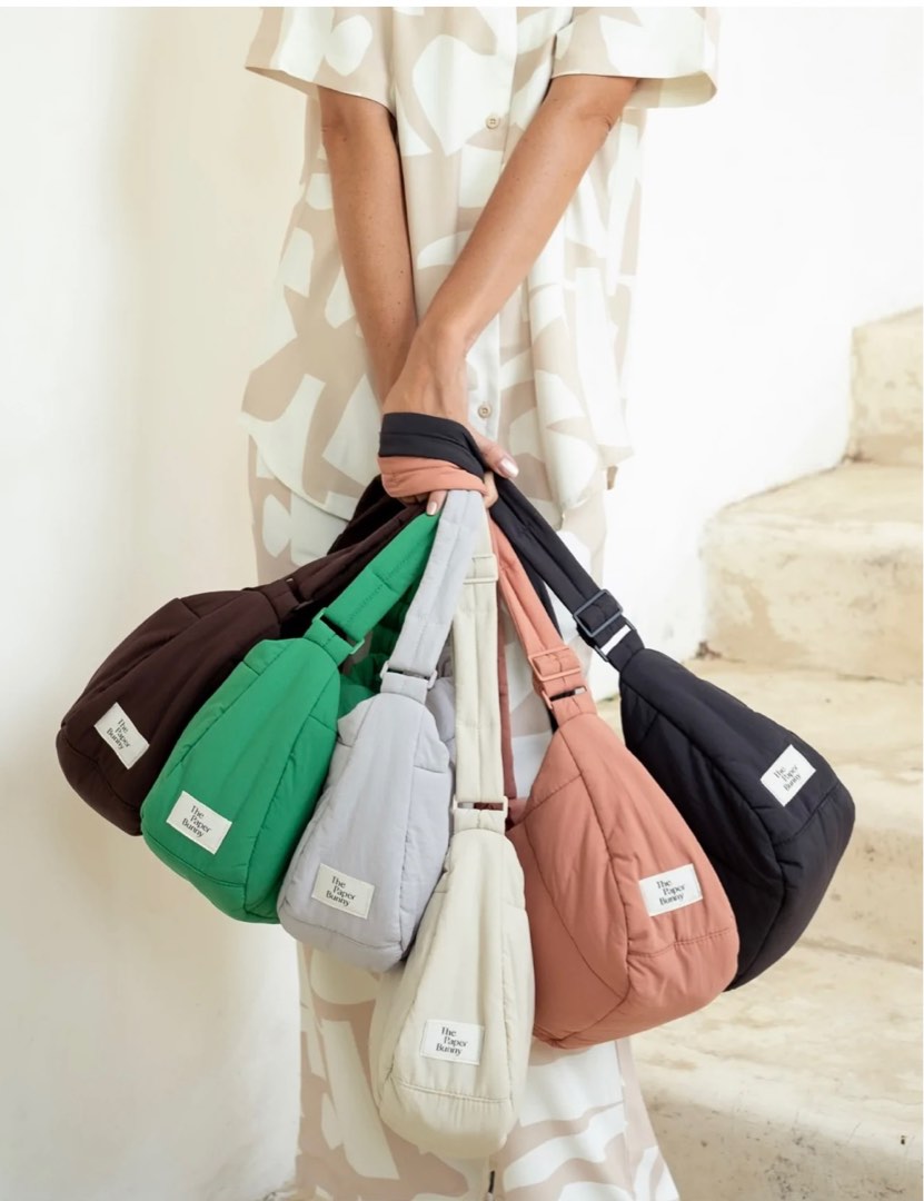 The paper bunny puffer swing, Women's Fashion, Bags & Wallets, Cross ...