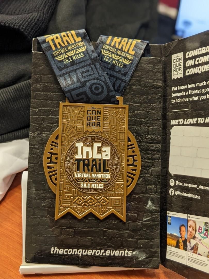 The stunning Inca Trail medal, Sports Equipment, Other Sports Equipment ...