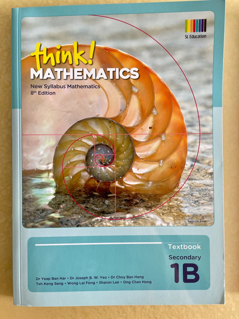 Think! Mathematics Secondary 1B, Hobbies & Toys, Books & Magazines ...