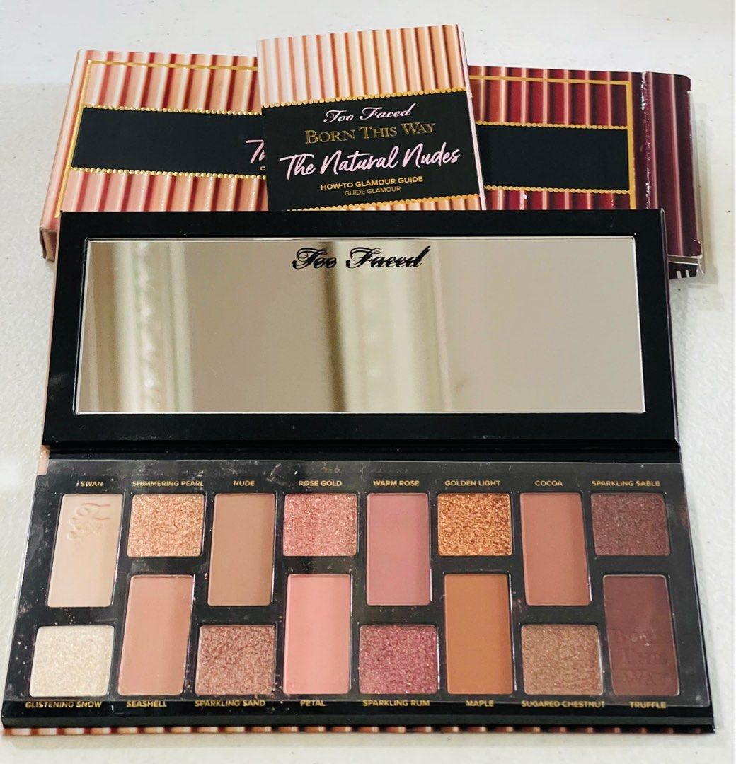 (SWATCH)Too Faced BORN THIS WAY The Natural Nudes Complexion Inspired ...
