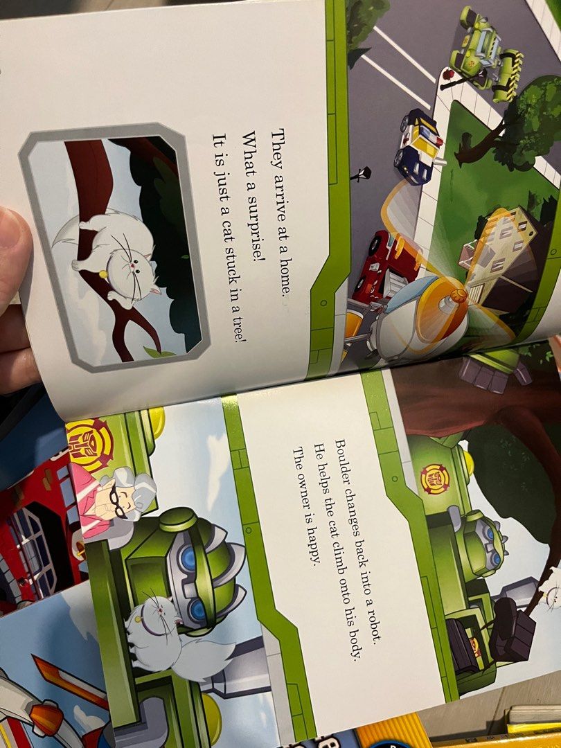 Transformers books set, 興趣及遊戲, 書本 & 文具, 兒童書籍 - Carousell