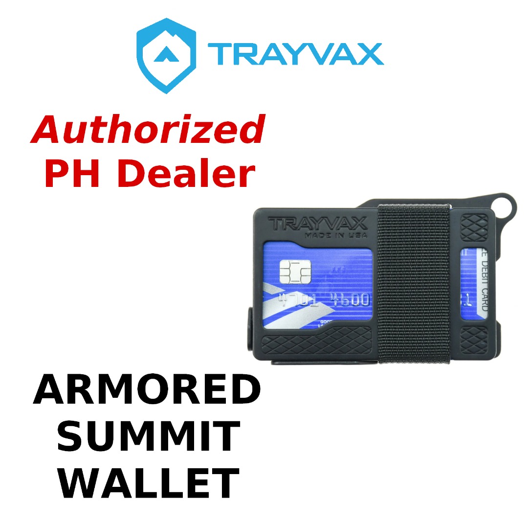 Trayvax ARMORED SUMMIT WALLET (COD Available), Men's Fashion, Watches ...