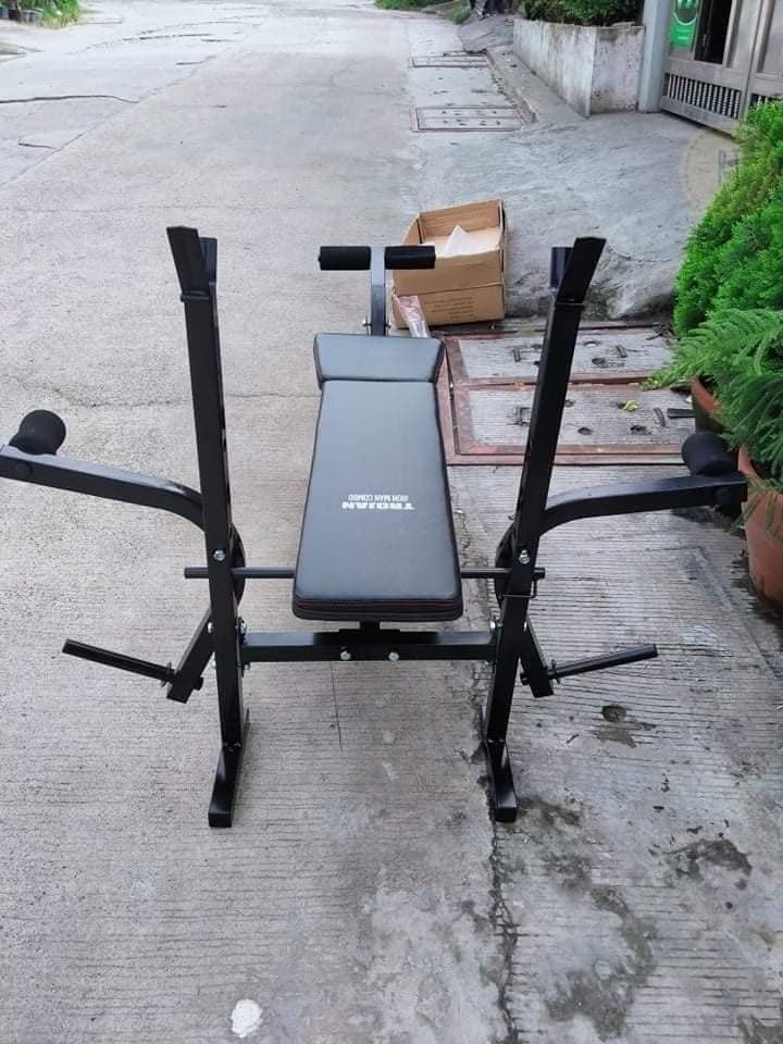 TROJAN 5IN1 BENCH IRON MASTER 5in1 BENCH, Sports Equipment, Exercise ...