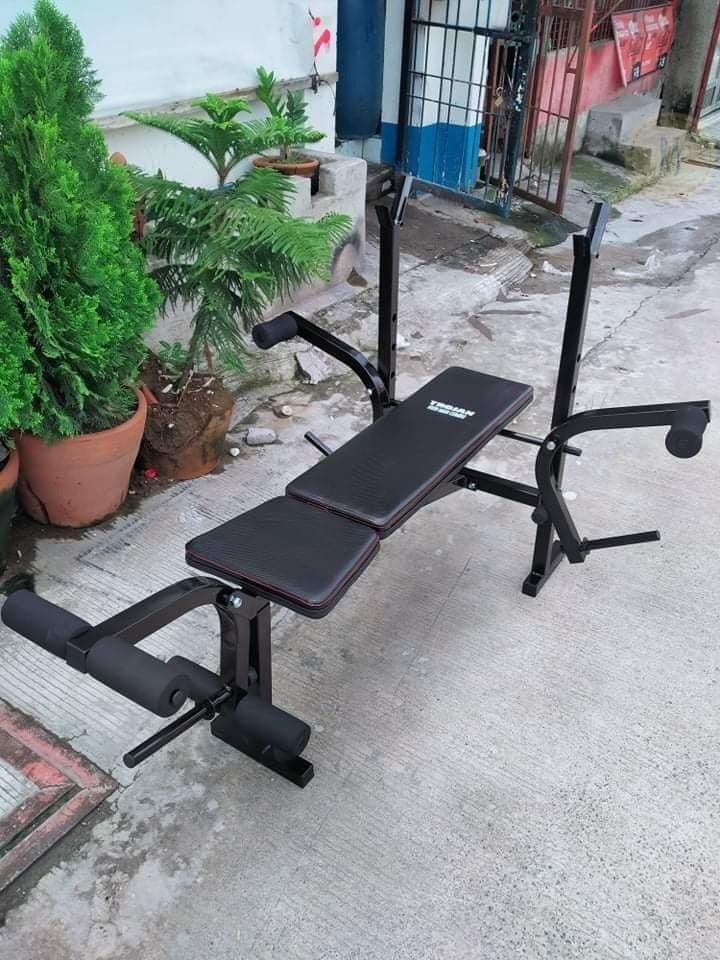 TROJAN 5IN1 BENCH IRON MASTER 5in1 BENCH, Sports Equipment, Exercise ...