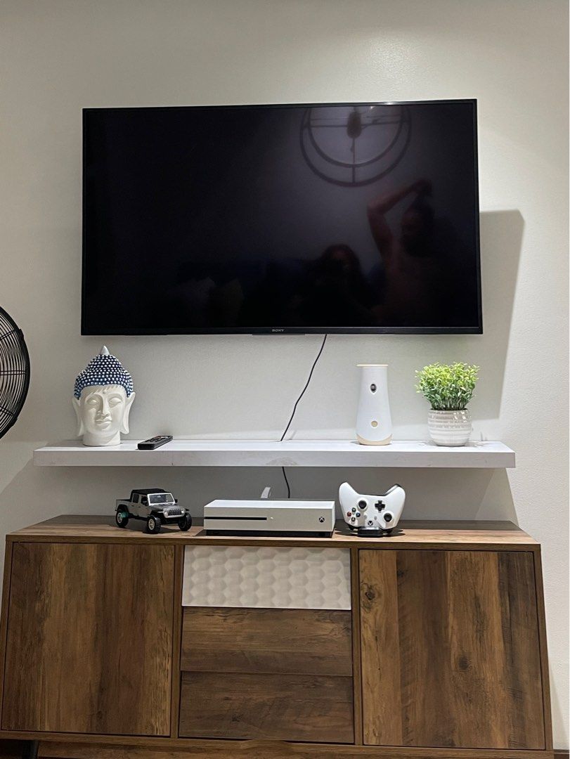 Tv Rack/Console (Mandaue Houston), Furniture & Home Living, Furniture ...