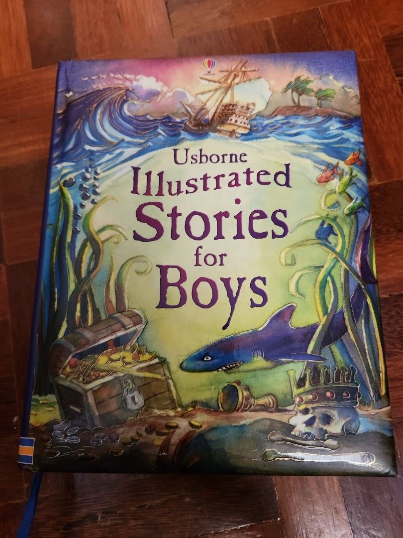 Usborne Illustrated Stories for Boys, Hobbies & Toys, Books & Magazines ...