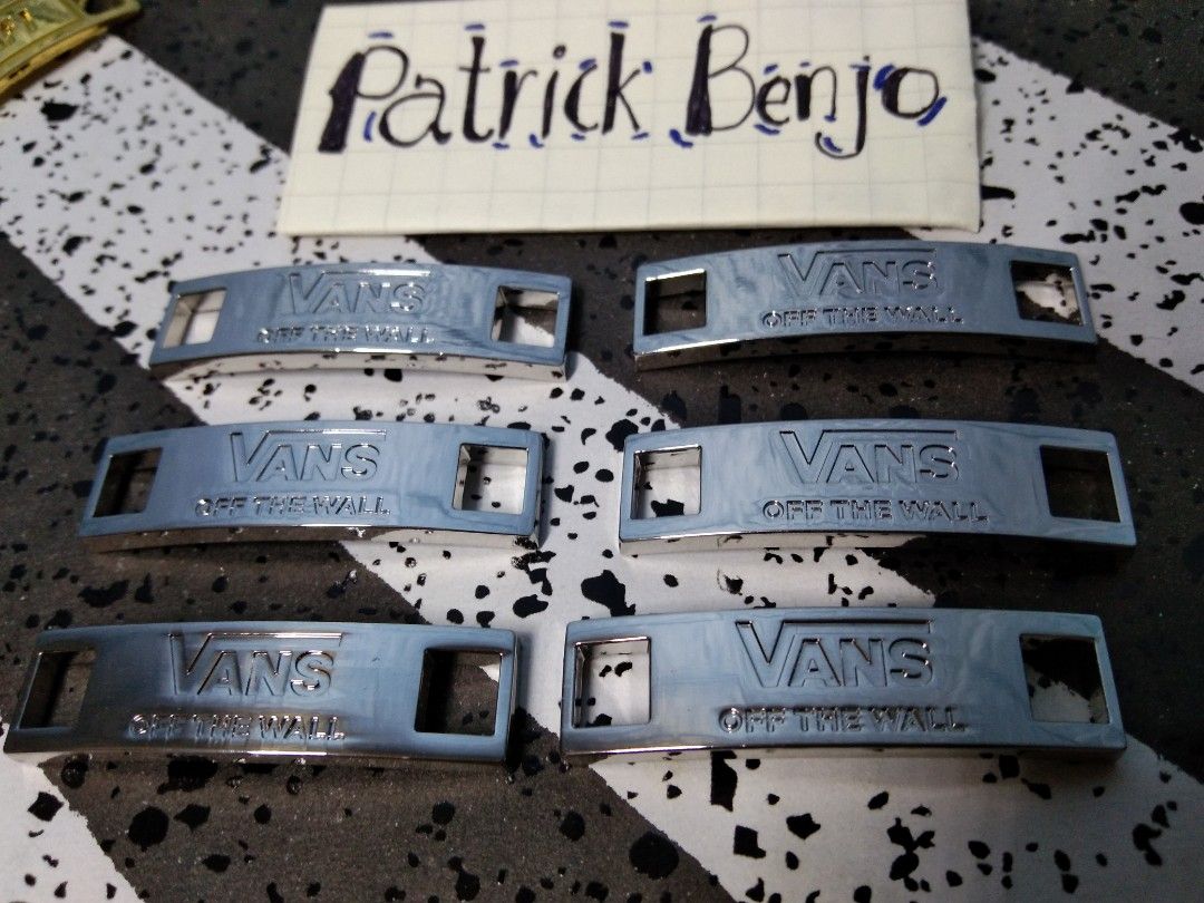 VANS METAL PLATES GOLD AND SILVER, Men's Fashion, Footwear, Shoe ...