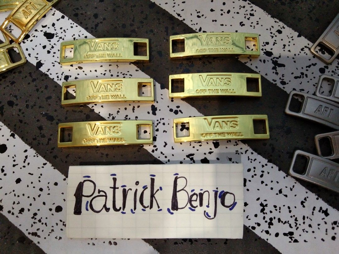 VANS METAL PLATES GOLD AND SILVER, Men's Fashion, Footwear, Shoe ...