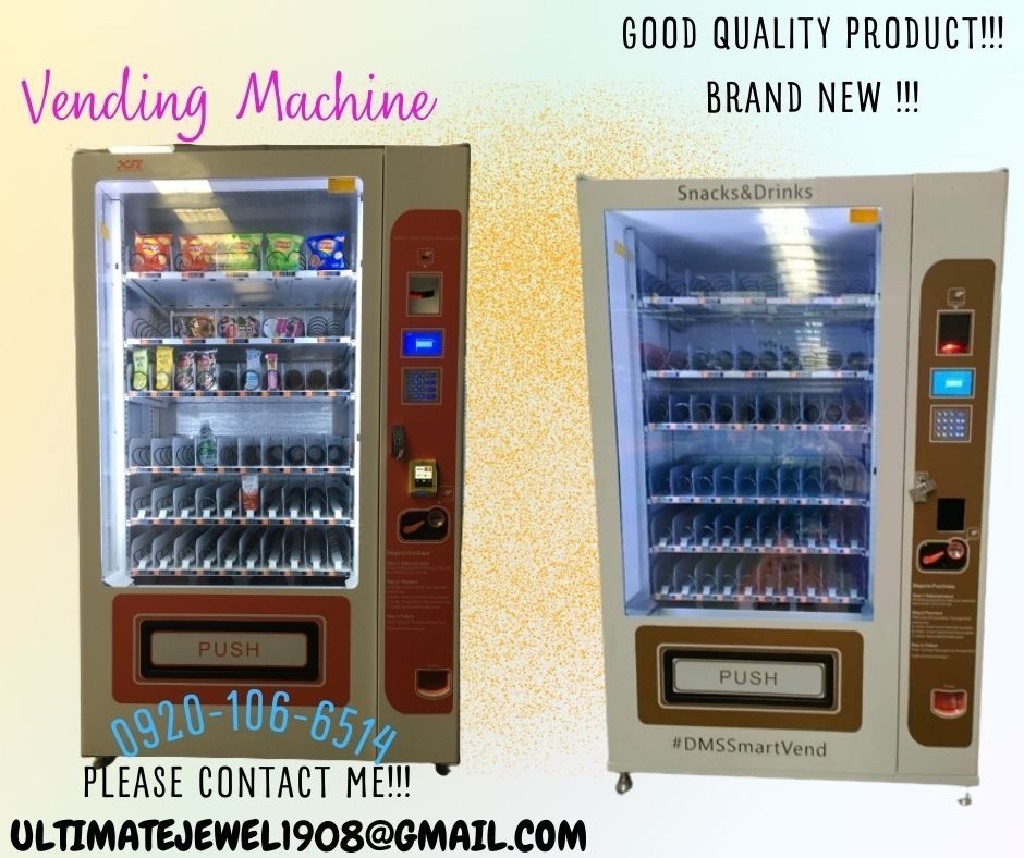 Vending Machine with 5inch Screen For Snacks and Drinks - Customize ...