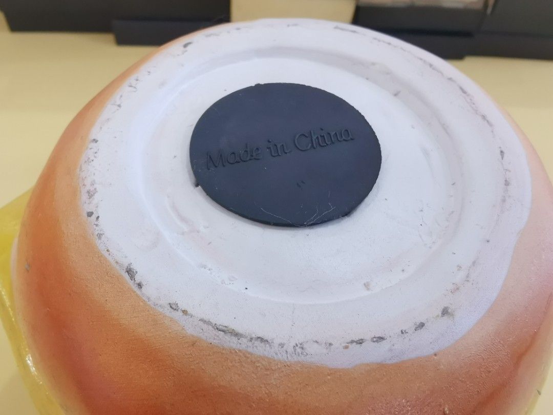 Vintage Burger Design Clay Coin Bank, Hobbies & Toys, Collectibles ...