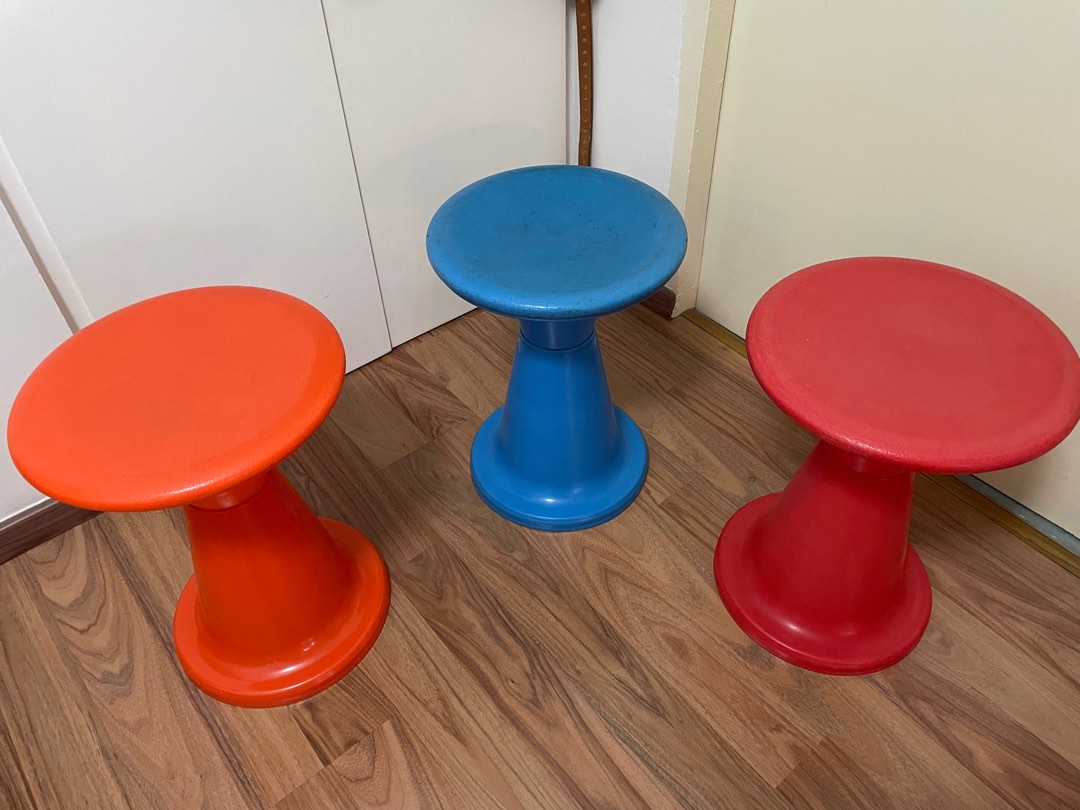 Vintage Retro Plastic stool, Furniture & Home Living, Furniture, Other ...