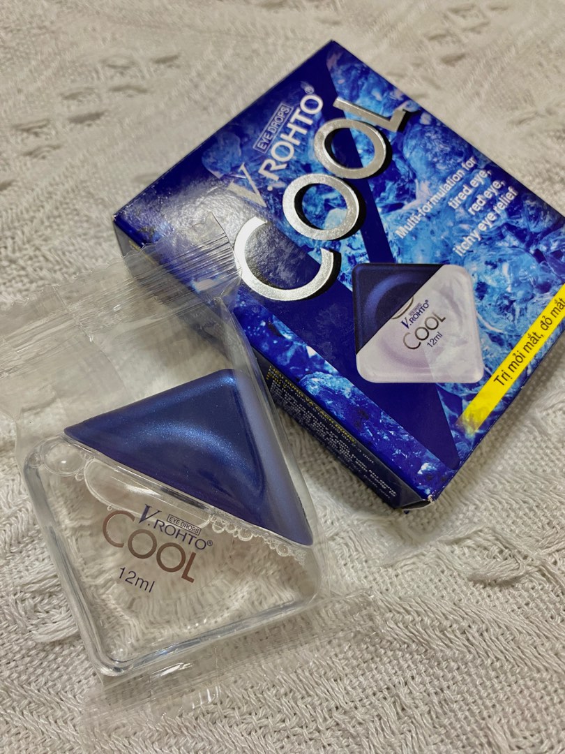 V.ROHTO eye drop COOL, Beauty & Personal Care, Vision Care on Carousell