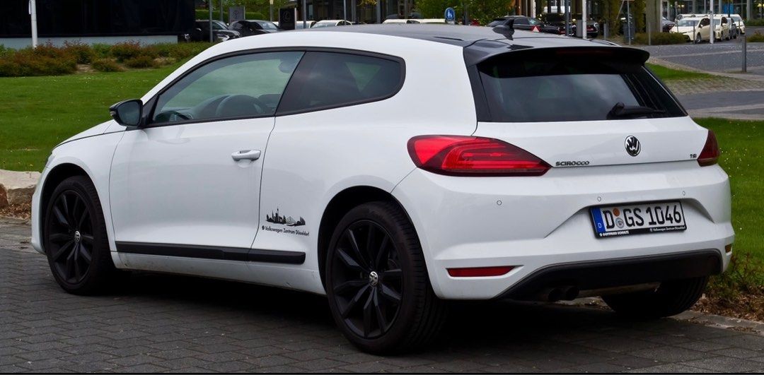 VW Scirocco Stock Spoiler, Car Accessories, Accessories on Carousell