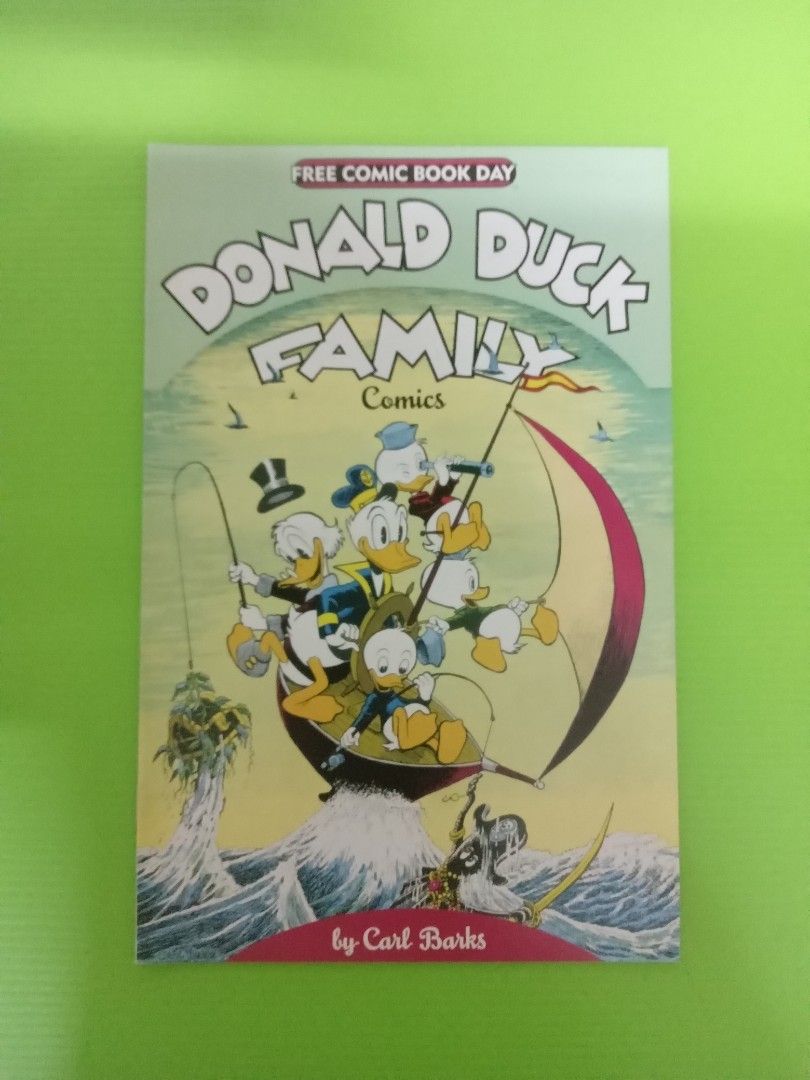 Walt Disney's Donald Duck Family Comics - FCBD ( Carl Barks - Cover Art ...