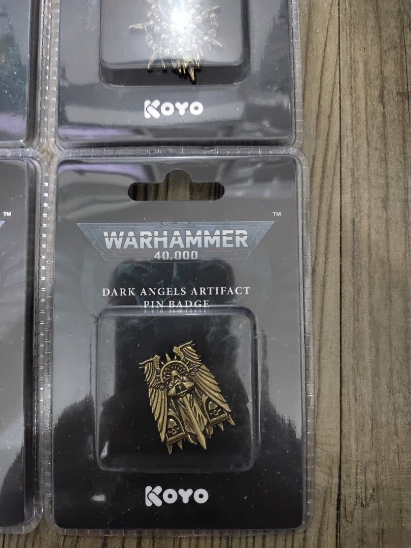 Warhammer 40k Metal Pin Badge Space Marine Chaos Ork, 興趣及遊戲, 玩具 & 遊戲類 ...