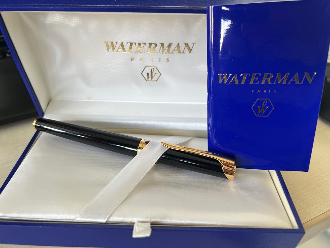 Waterman 18k 750 gold fountain pen, Hobbies & Toys, Stationery & Craft, Stationery & School ...