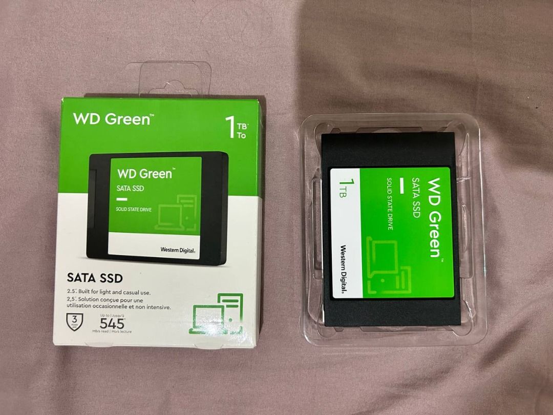 WD Green 1TB SATA SSD, Computers & Tech, Parts & Accessories, Computer Parts on Carousell
