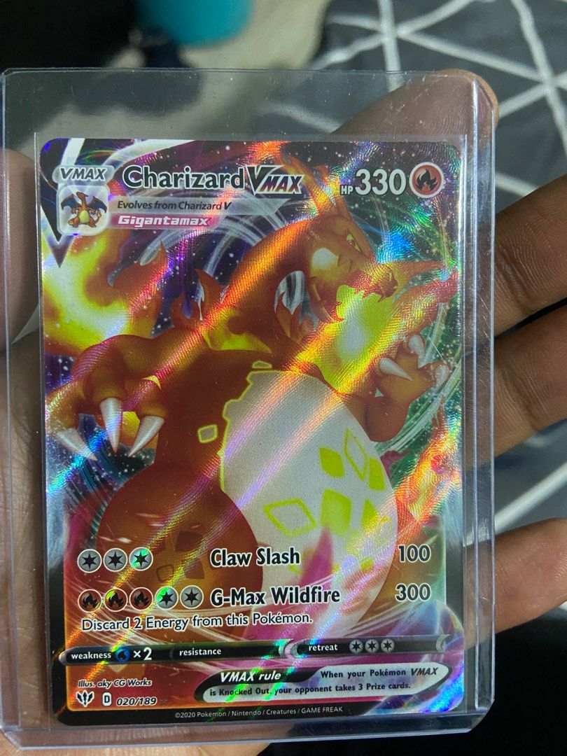 WTS/WTT Charizard VMax, Charizard Vstar Rainbow, Giratina V AA, Mew ...