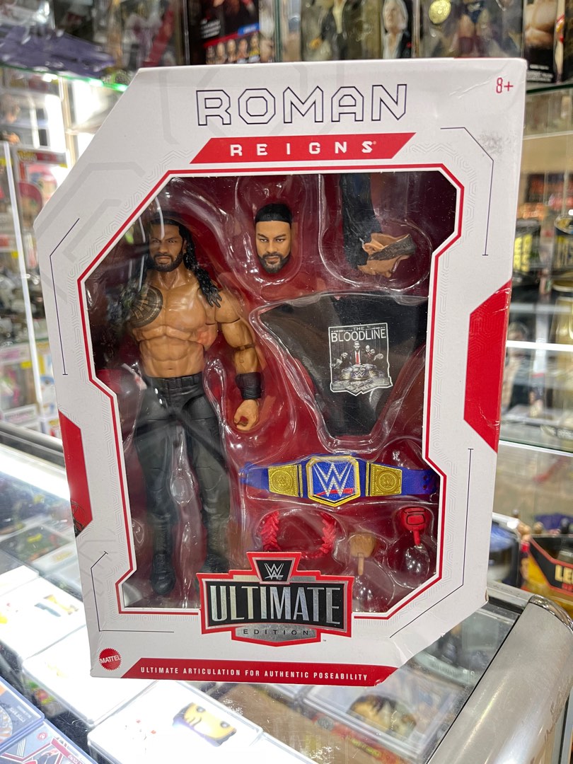 WWE Mattel Ultimate Edition Roman Reigns, Hobbies & Toys, Toys & Games ...